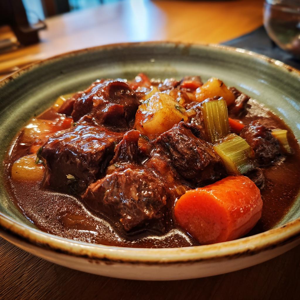 French-Style Beef Stew with Red Wine: Melt-in-Your-Mouth in 2 Hours ...