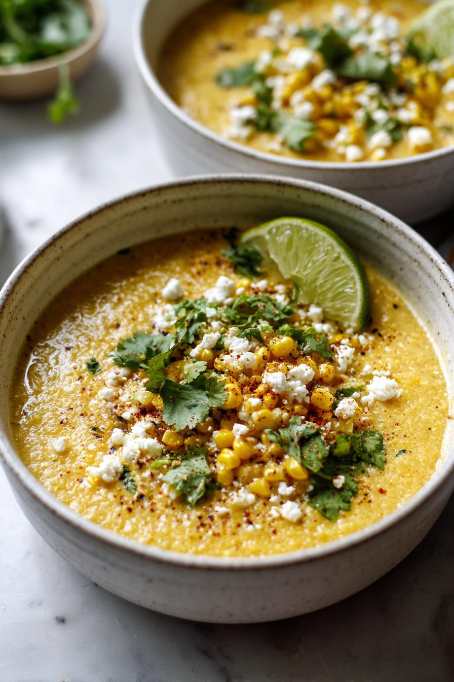 30-Minute Mexican Street Corn Soup That’s Exquisite - Tomatoabout