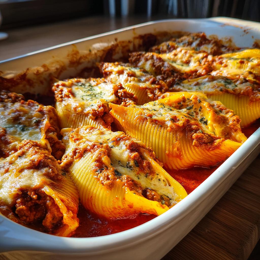 Irresistible Ricotta Beef Stuffed Shells in 4 Easy Steps - Tomatoabout