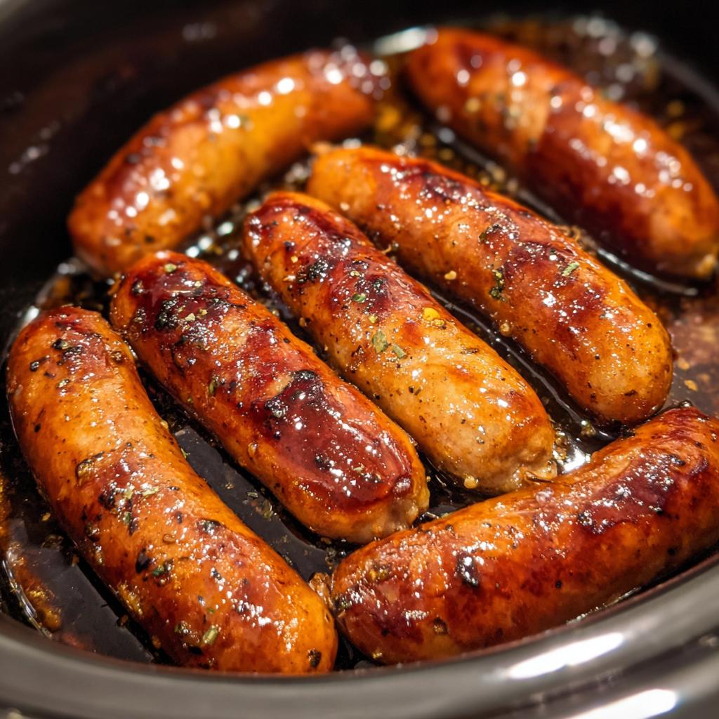 Slow Cooker Mississippi Mini Sausages Delight: 3-Ingredient Magic ...