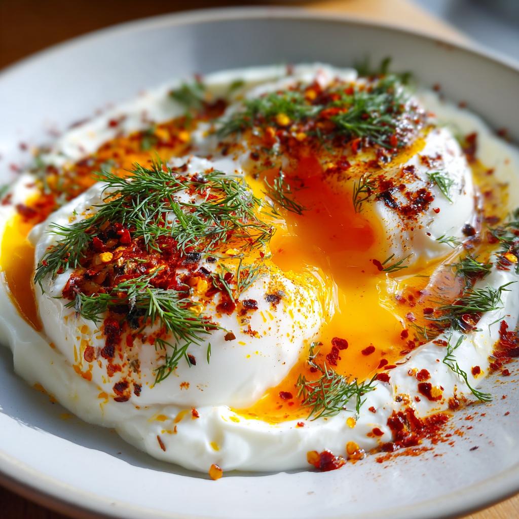 15-Minute Turkish Eggs (Cilbir) – Irresistible Brunch Magic - Tomatoabout